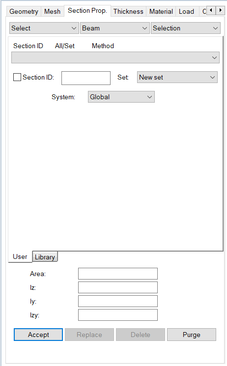 Section Properties Overview | ESRD